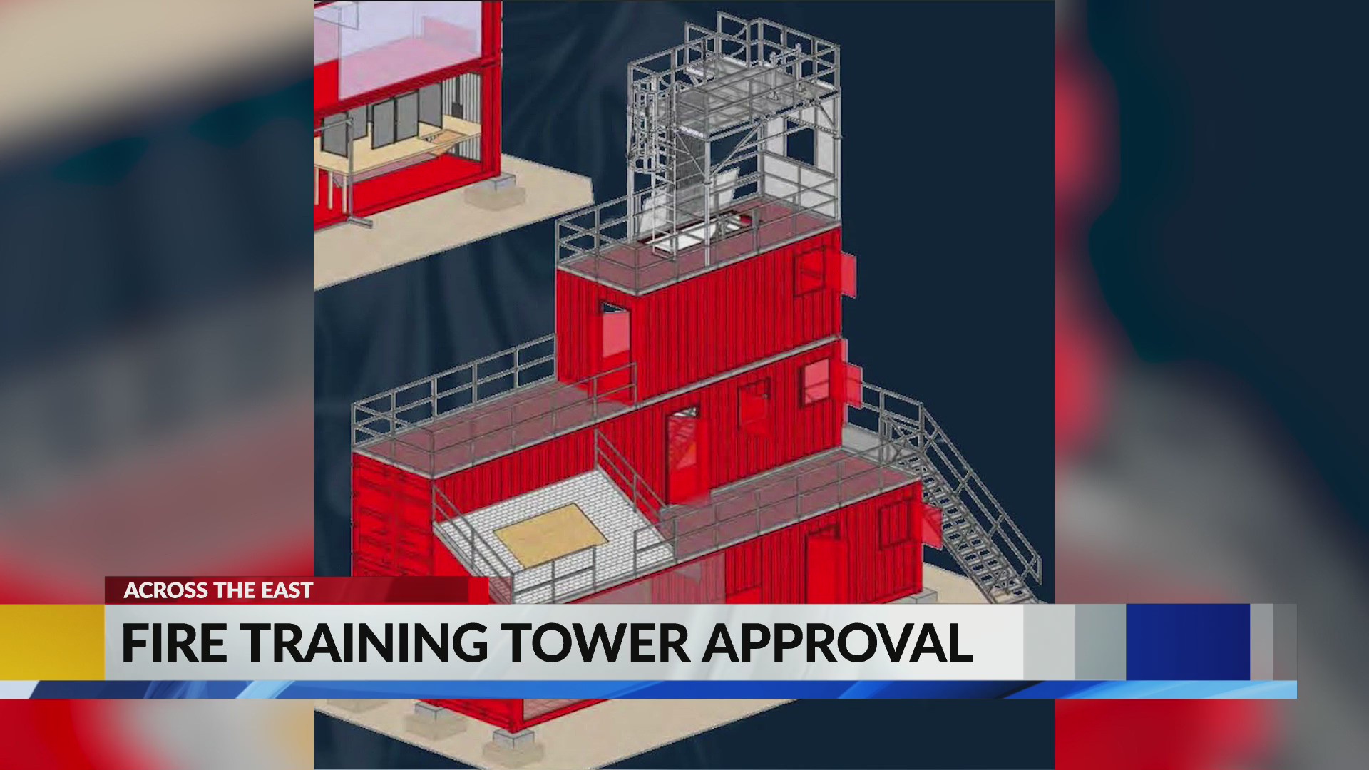 Fire training tower one step to reality at Carteret CC – WNCT