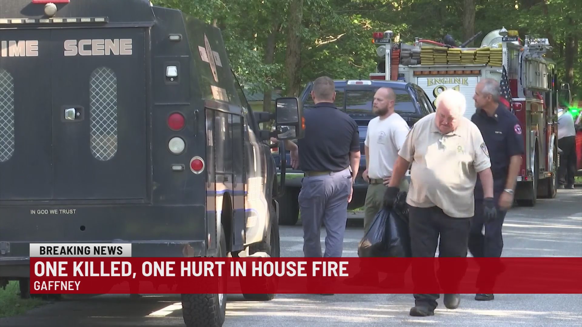 1 dead, 1 flown to hospital following house fire in Gaffney – WSPA 7NEWS