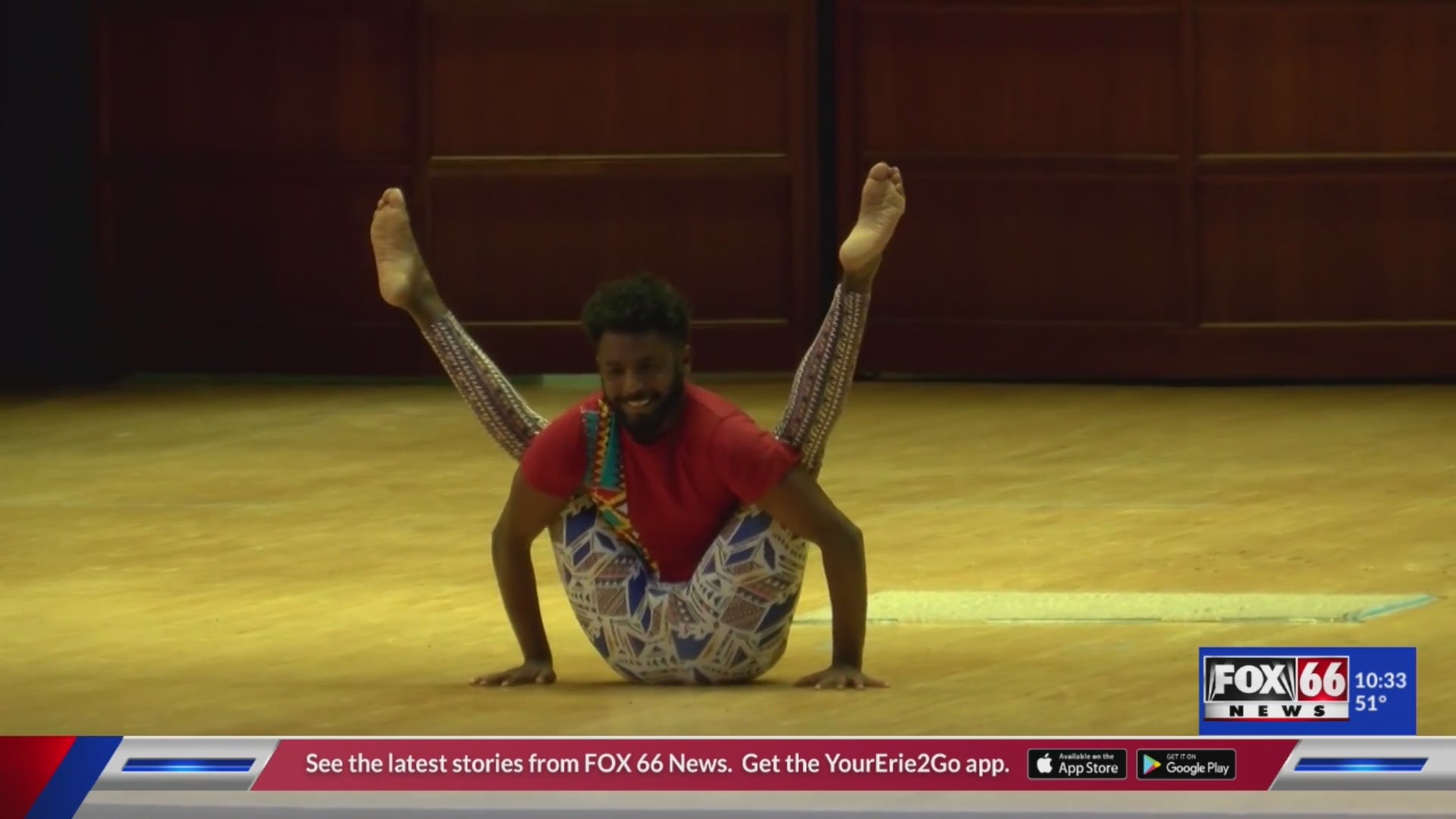 Flipping out! PennWest Edinboro hosts Zuzu African Acrobats for Black History Month performance ...