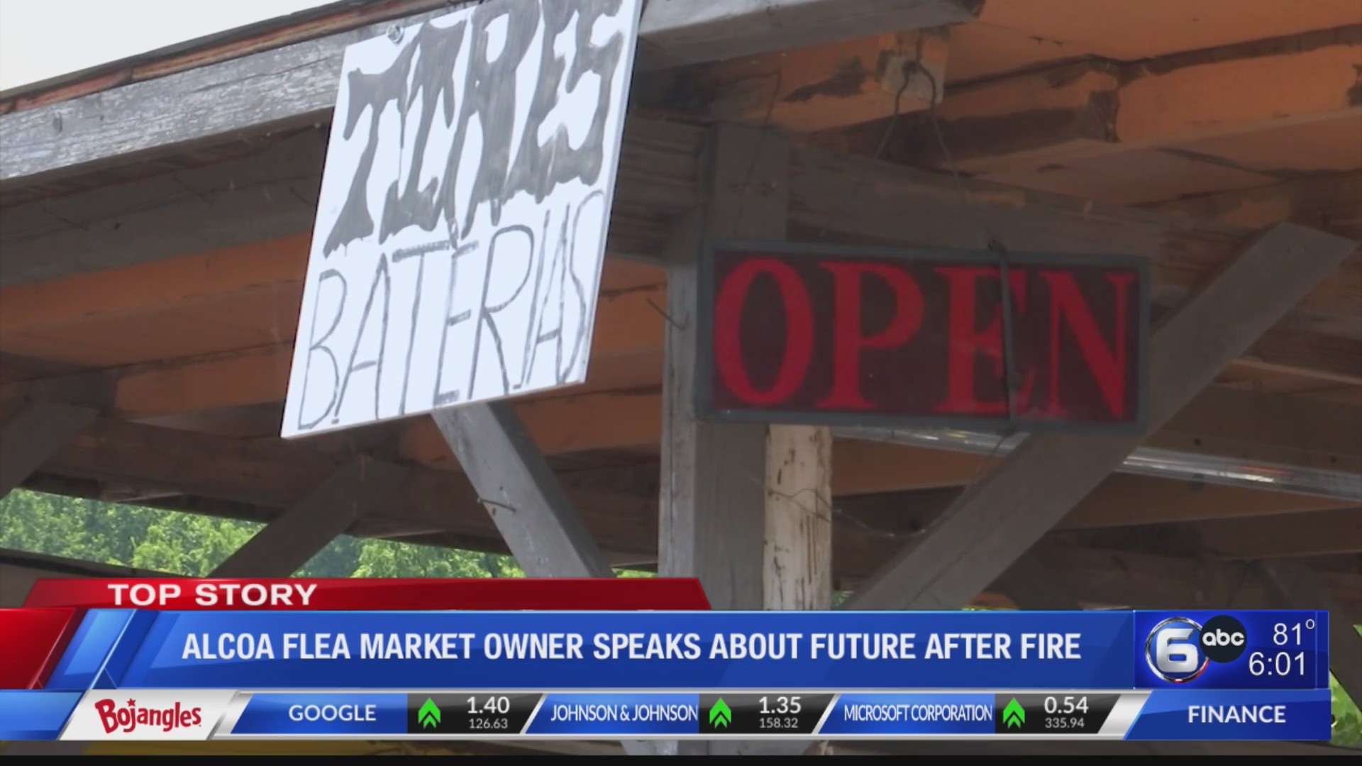 Alcoa flea market owner speaks about future after fire – WATE 6 On Your ...