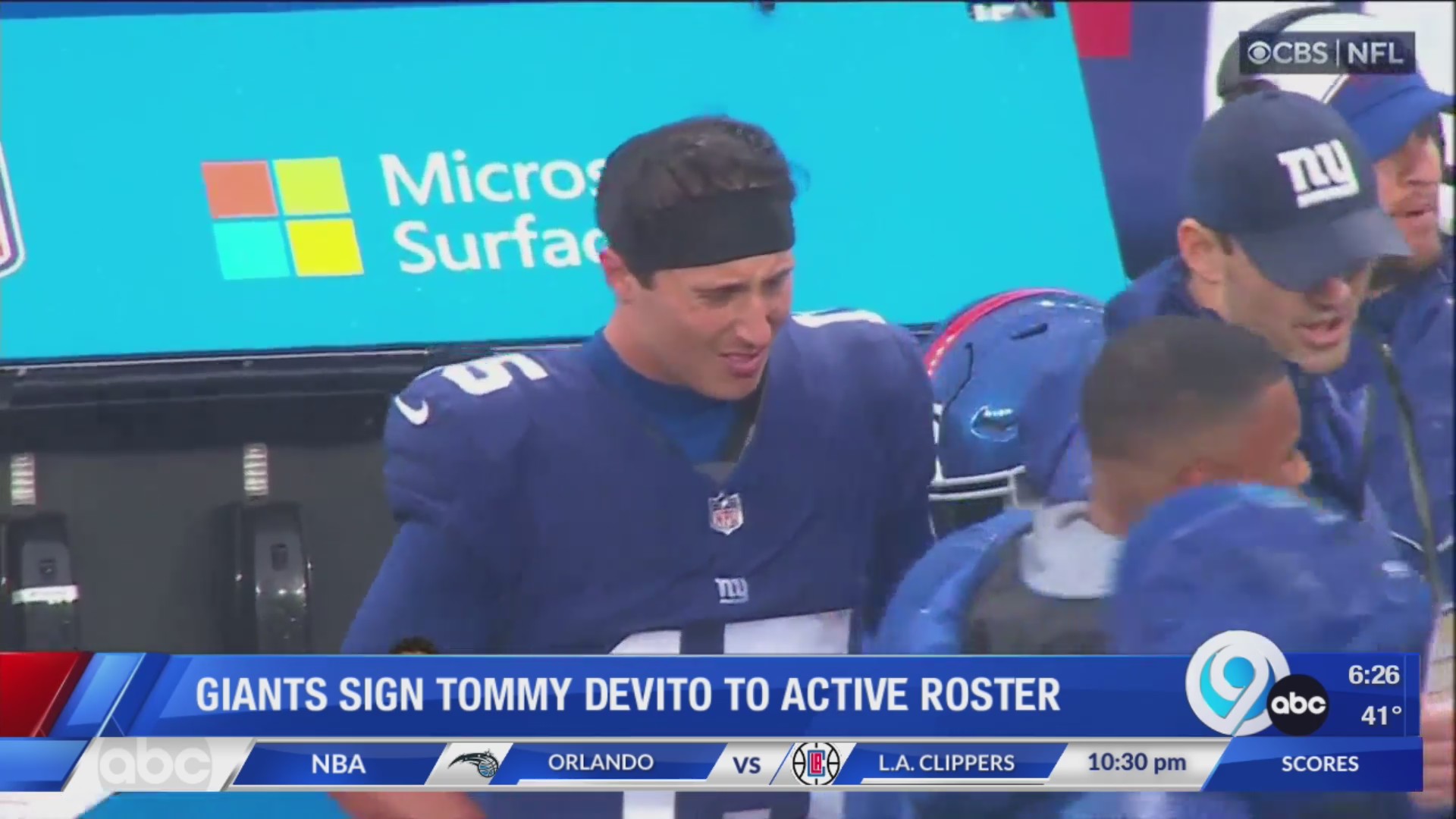 Giants sign former Syracuse Quarterback, Tommy Devito, to active roster – WSYR