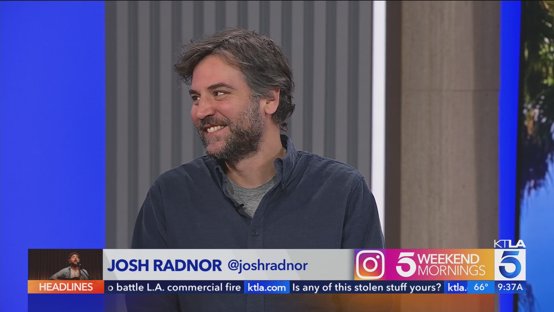 Josh Radnor sheds light on his new album ‘Eulogy: Volume 1’ – KTLA
