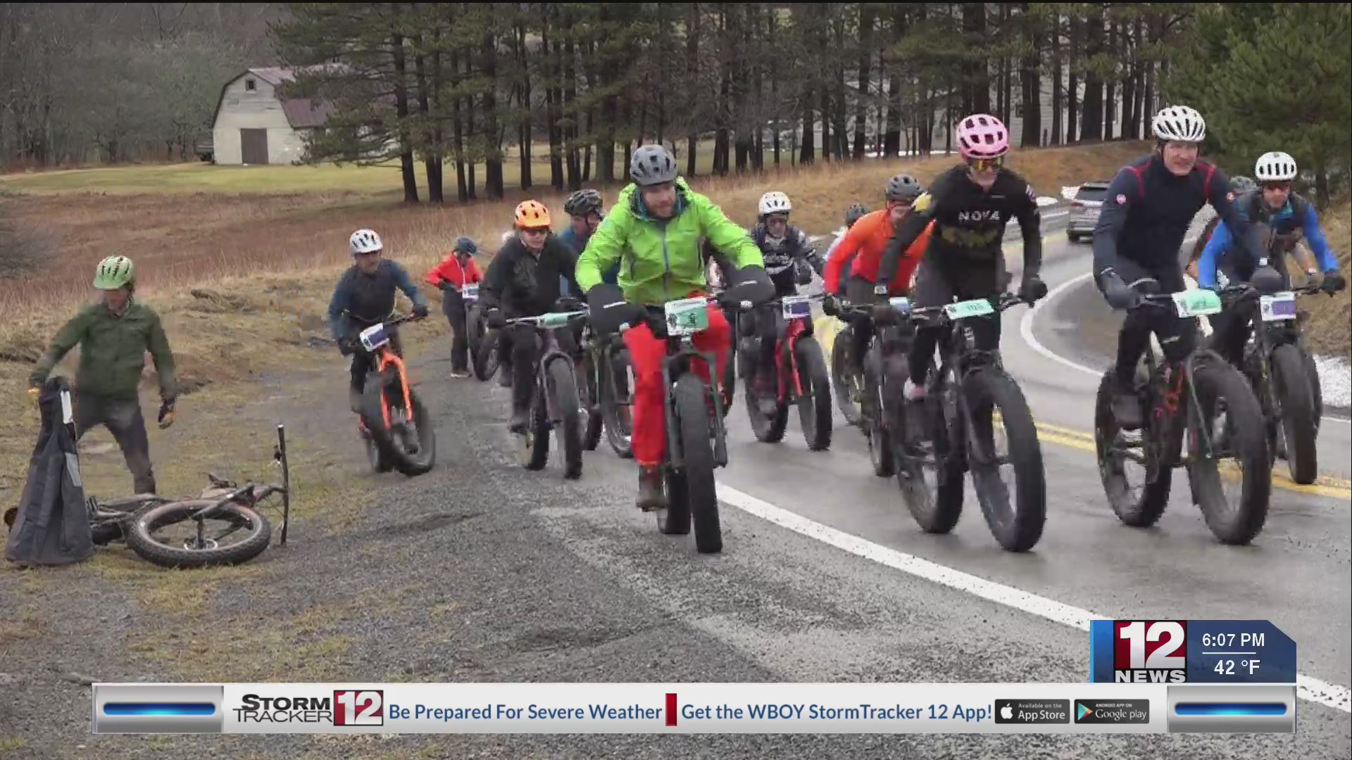 Bikers race through mud and snow in ‘Canaan Valley Fat 50K’ – WBOY.com