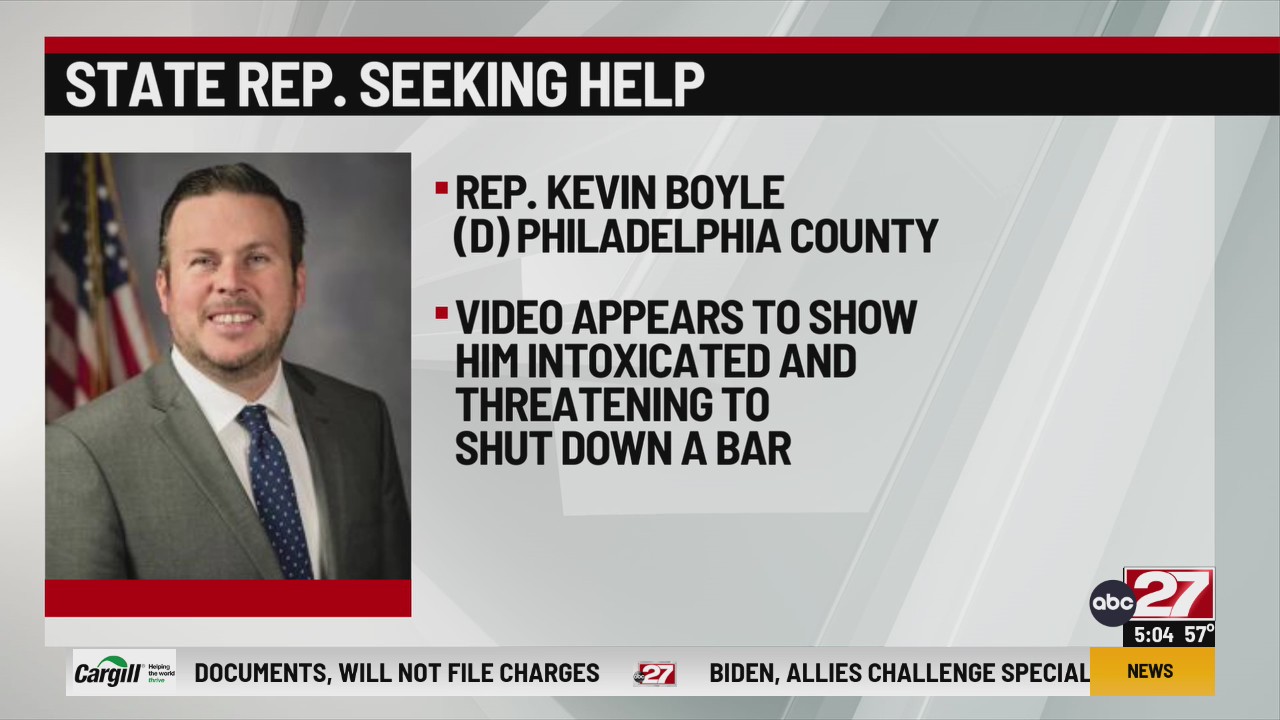Pennsylvania State Representative Kevin Boyle “seeking help” after ...