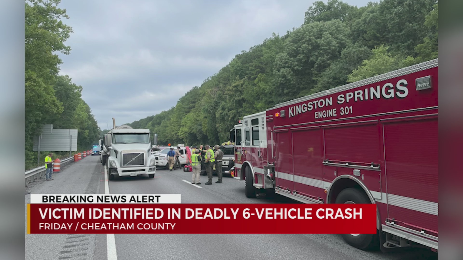 Victim identified after deadly crash in Cheatham County – WKRN News 2
