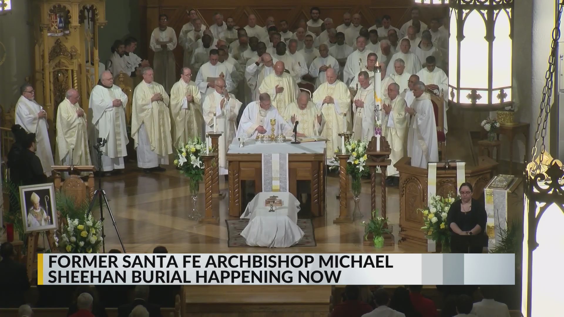 Former New Mexico archbishop laid to rest in Santa Fe – KRQE NEWS 13 ...