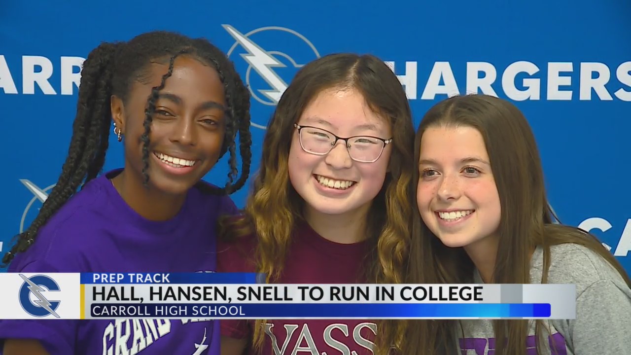 Carroll’s MaryBeth Hall, Taylor Hansen, and Hadley Snell sign to run ...