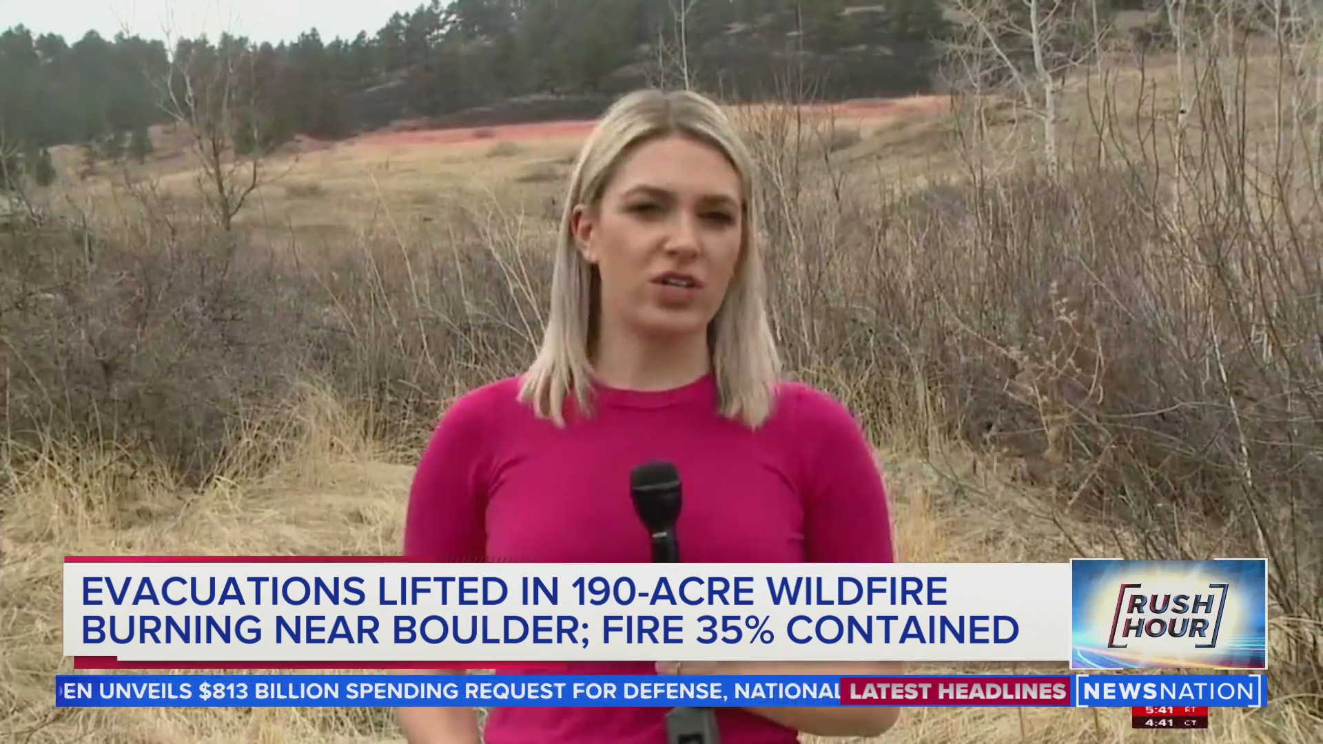 Evacuations lifted in 190-acre wildfire burning near Boulder, Colorado ...