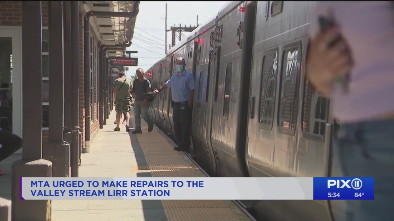 MTA urged to make repairs to Valley Stream LIRR station – PIX11