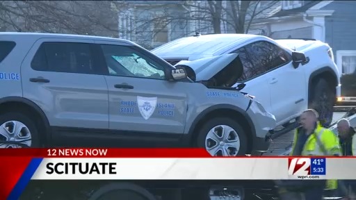 RI State Police cruiser involved in Scituate crash – WPRI.com