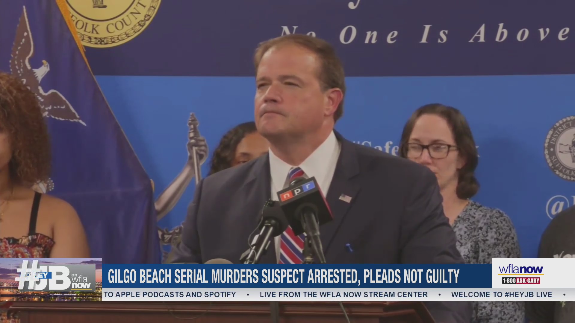 Suffolk County District Attorney discusses arrest in Gilgo Beach murder ...