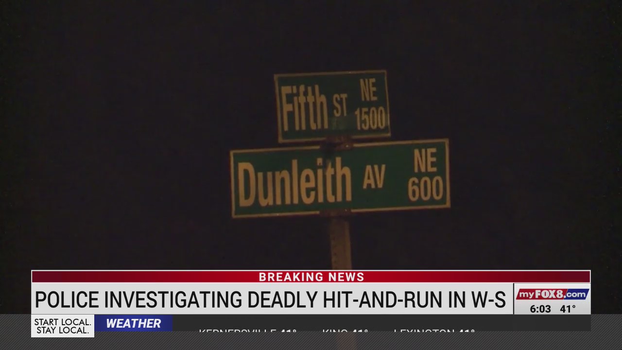 Man hit, killed on E Fifth Street in Winston-Salem, police looking for ...