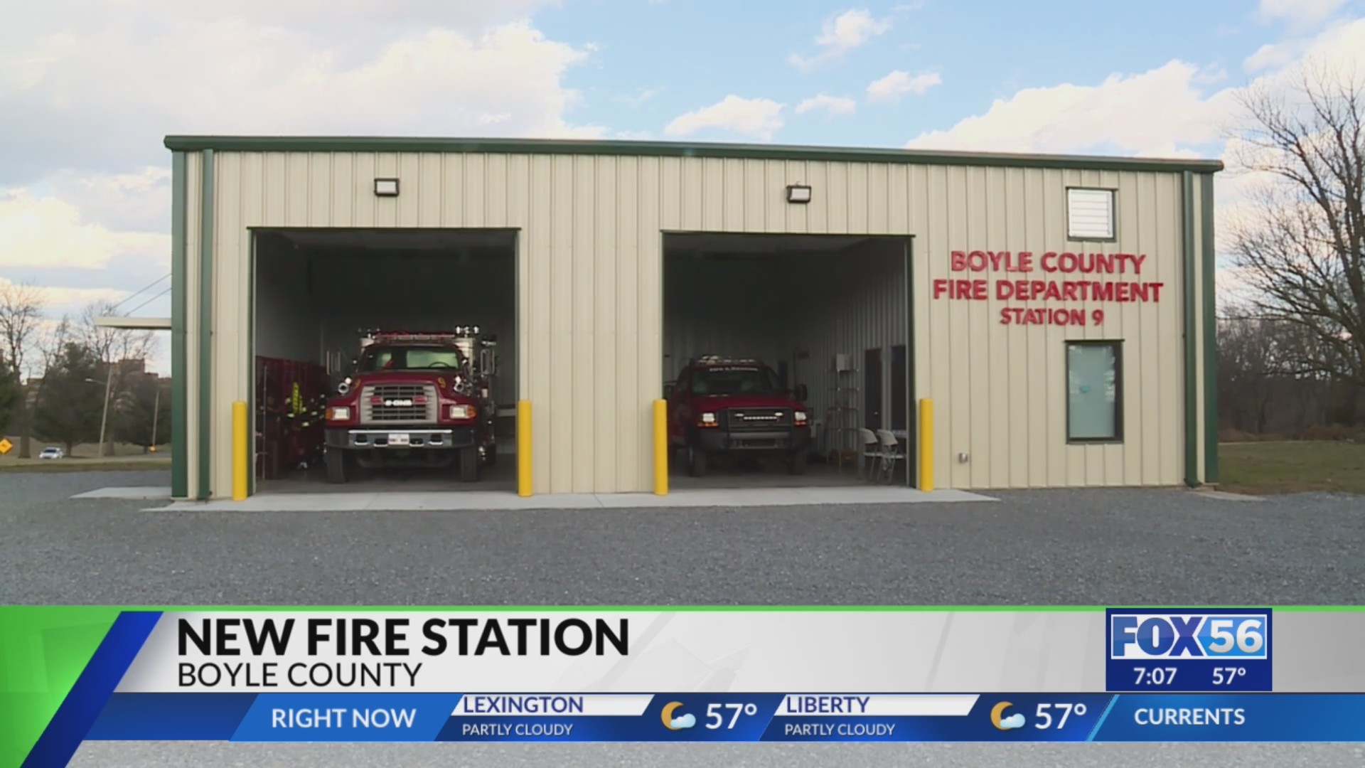 Boyle County gets new fire station – FOX 56 News