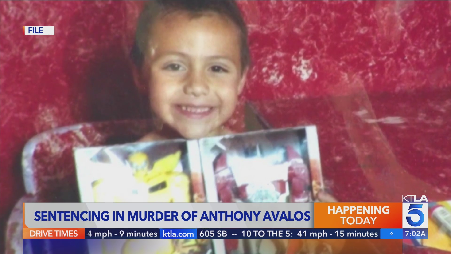 Couple who killed 10-year-old Anthony Avalos to be sentenced – KTLA
