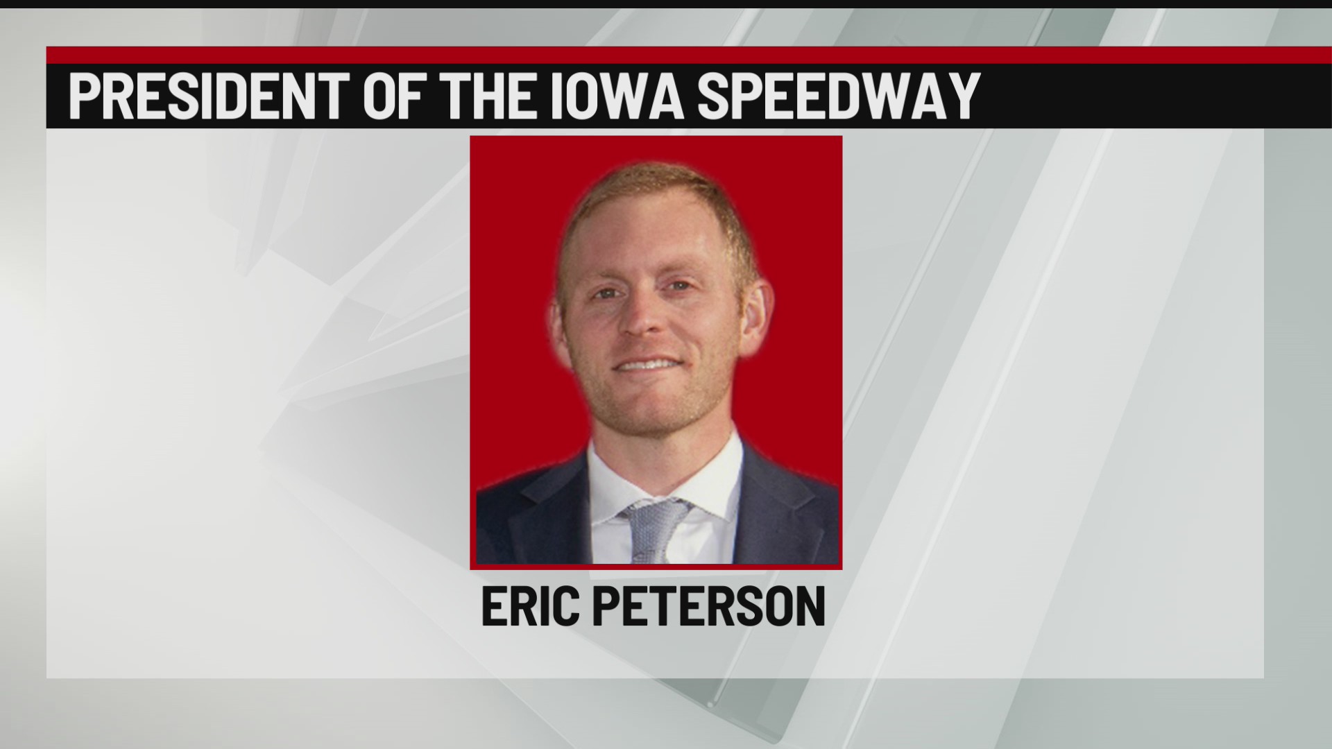 NASCAR names Eric Peterson president of Iowa Speedway – who13.com