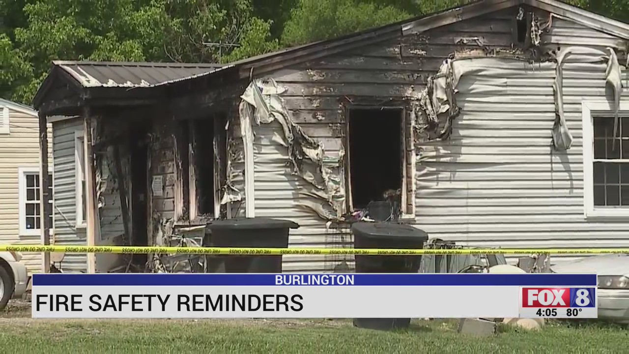 Officials share fire safety reminders after fatal fire in Burlington ...