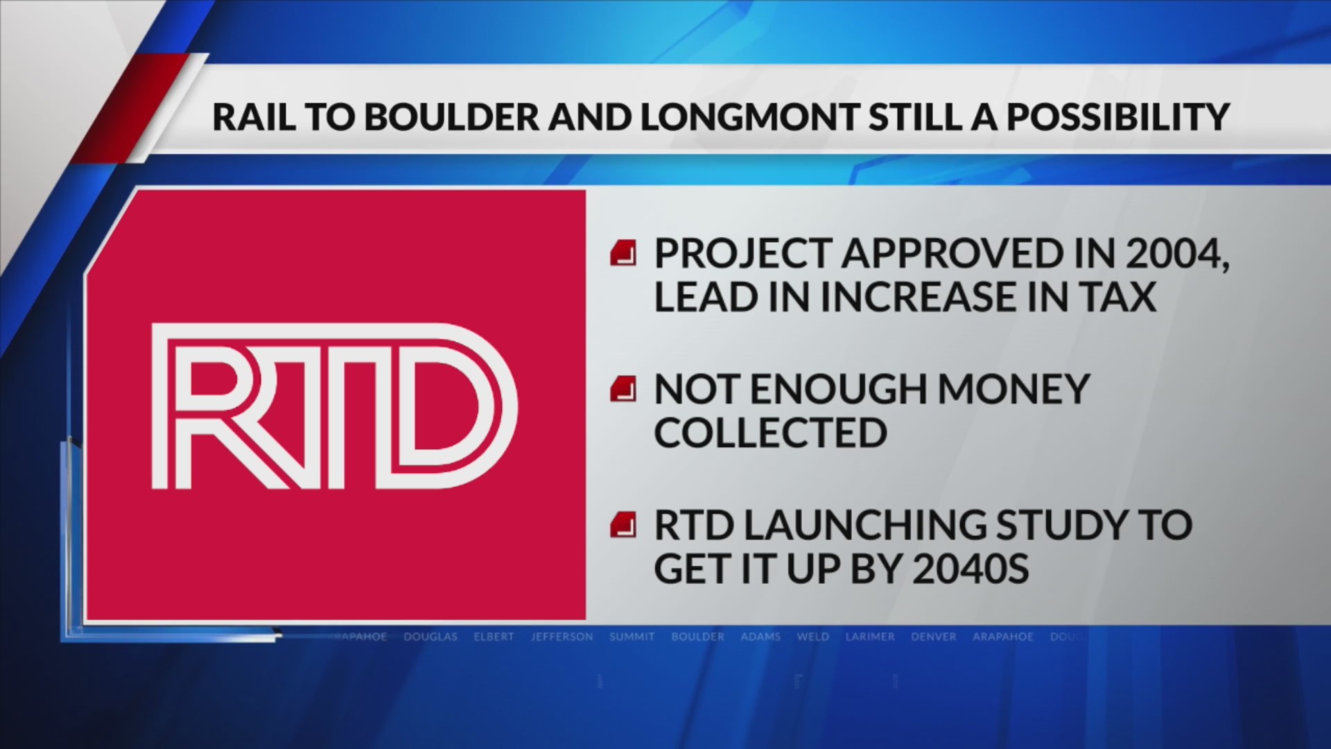 RTD rail to Boulder, Longmont is still possible – FOX31 Denver