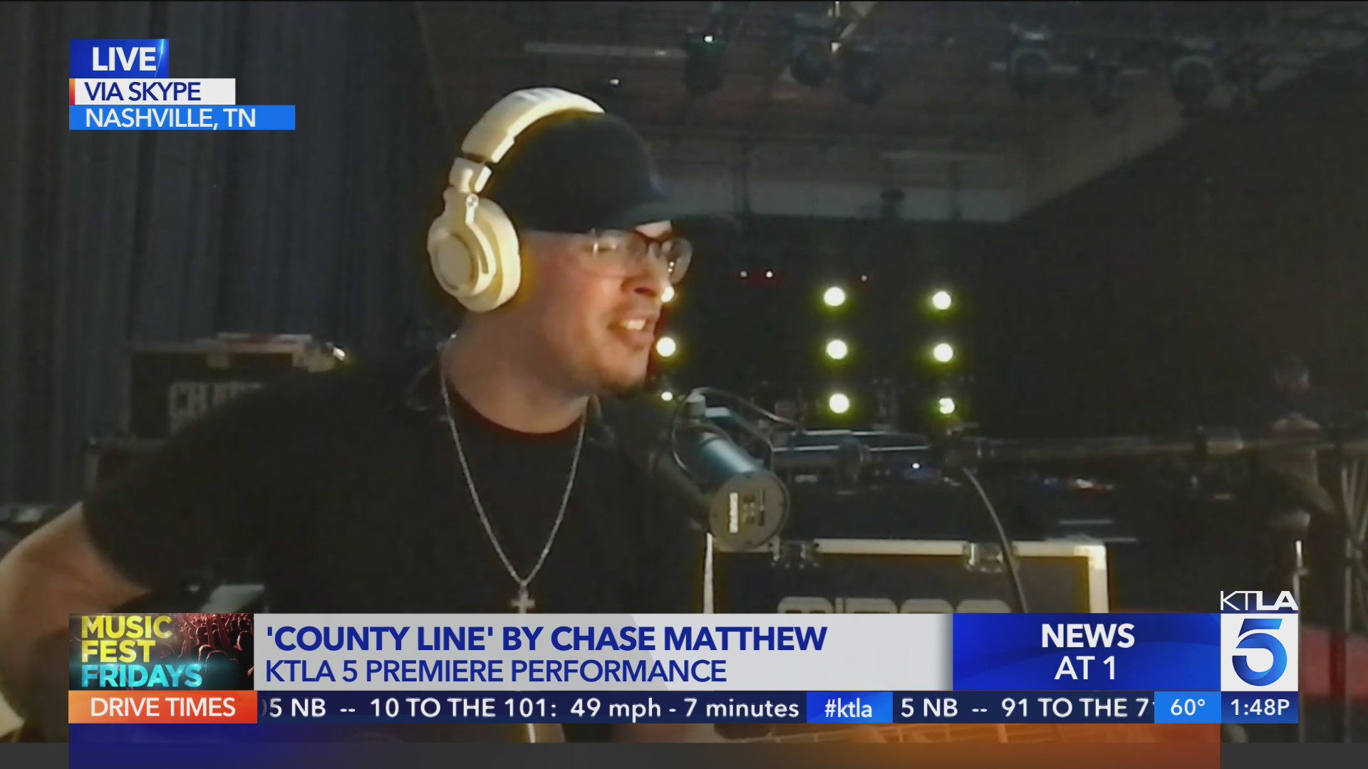 Music Fest Fridays: Country singer Chase Matthew performs ‘County Line ...