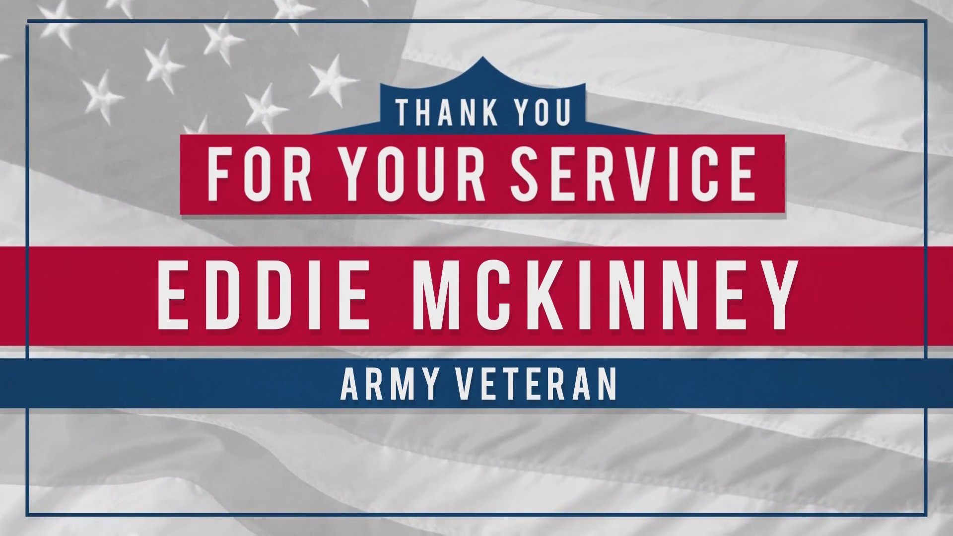 Thank you for your service, Eddie McKinney – WSPA 7NEWS