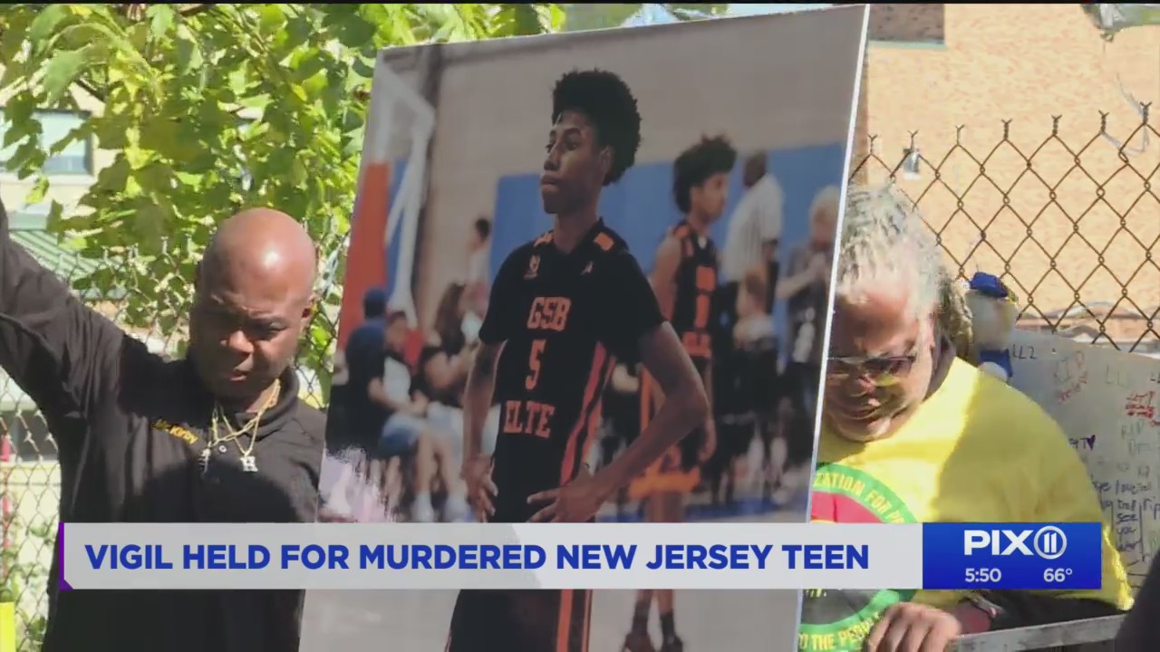 Vigil held for New Jersey teen fatally shot after school – PIX11
