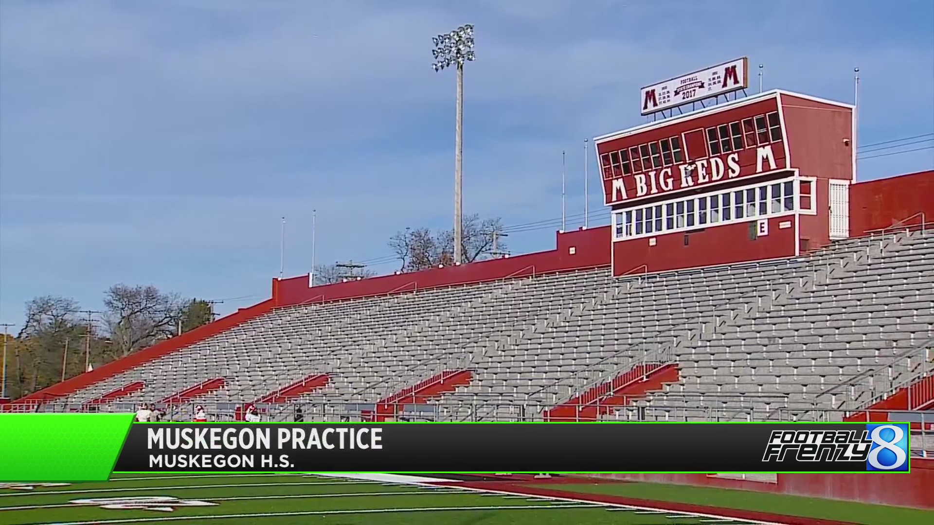 The drive to Ford Field: Muskegon Big Reds – WOODTV.com