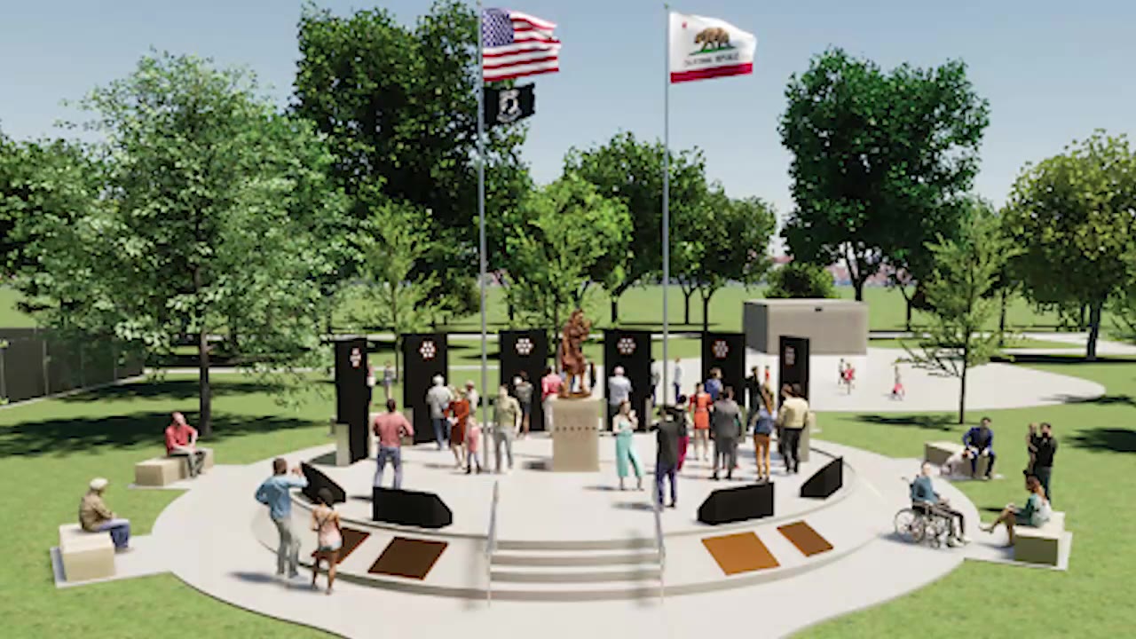 WWII Memorial contains D-Day sand from Normandy – KGET 17 News