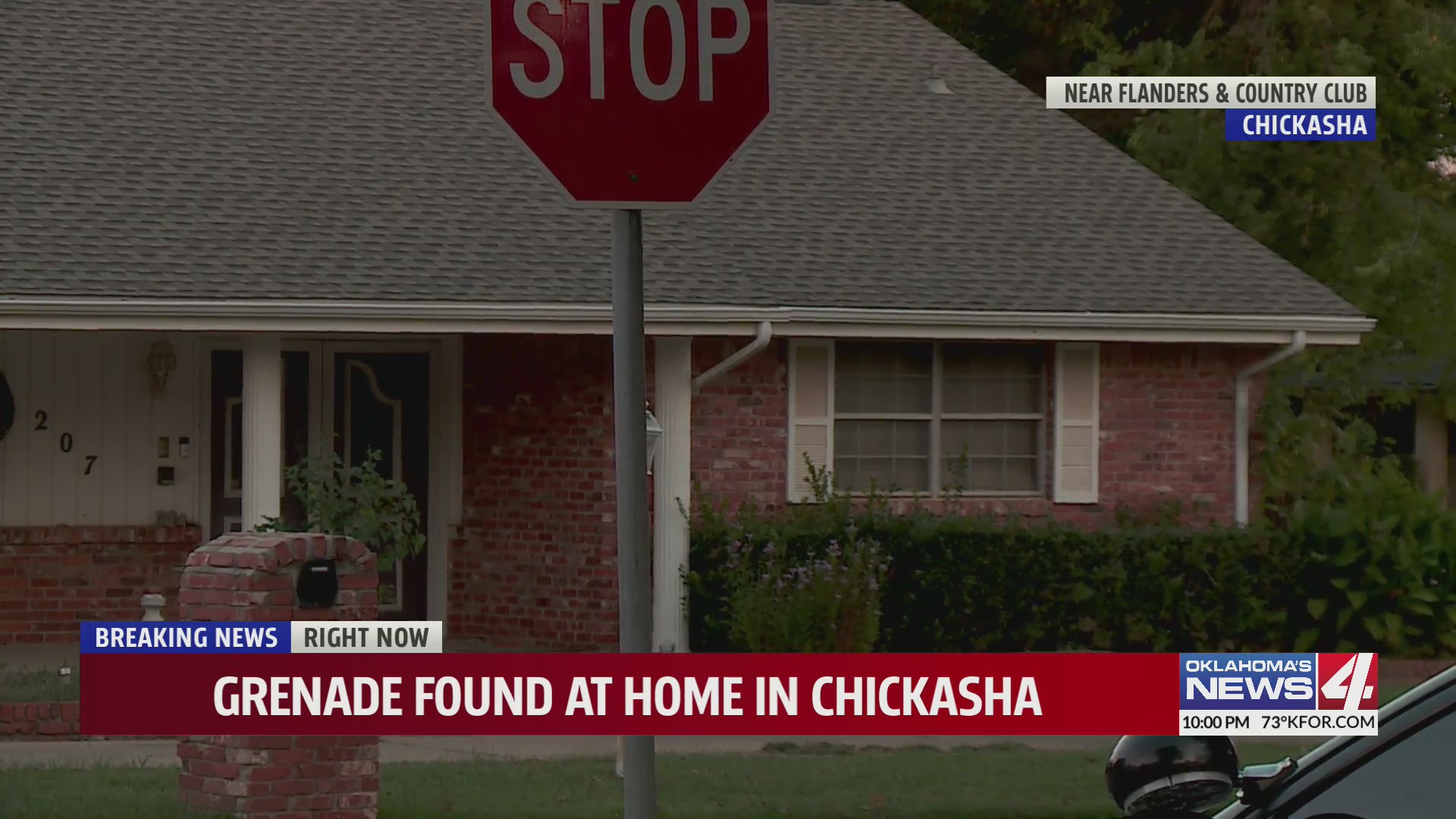 Grenade found at home in Chickasha – KFOR.com Oklahoma City