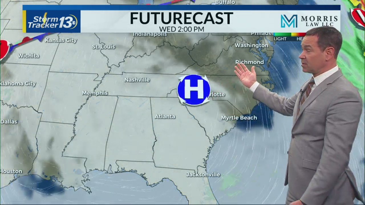 Sunny and cool again today – WBTW
