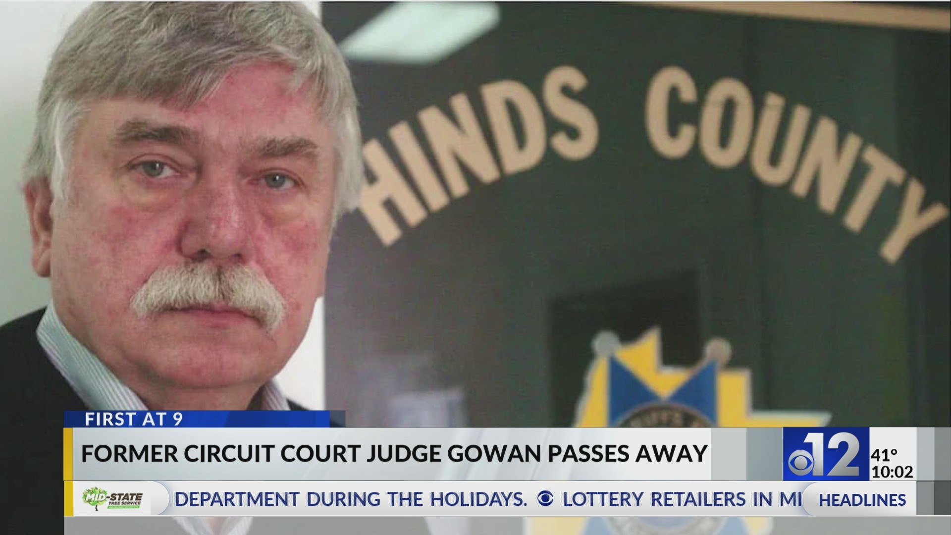 Former Hinds County Judge Bill Gowan dies – WJTV