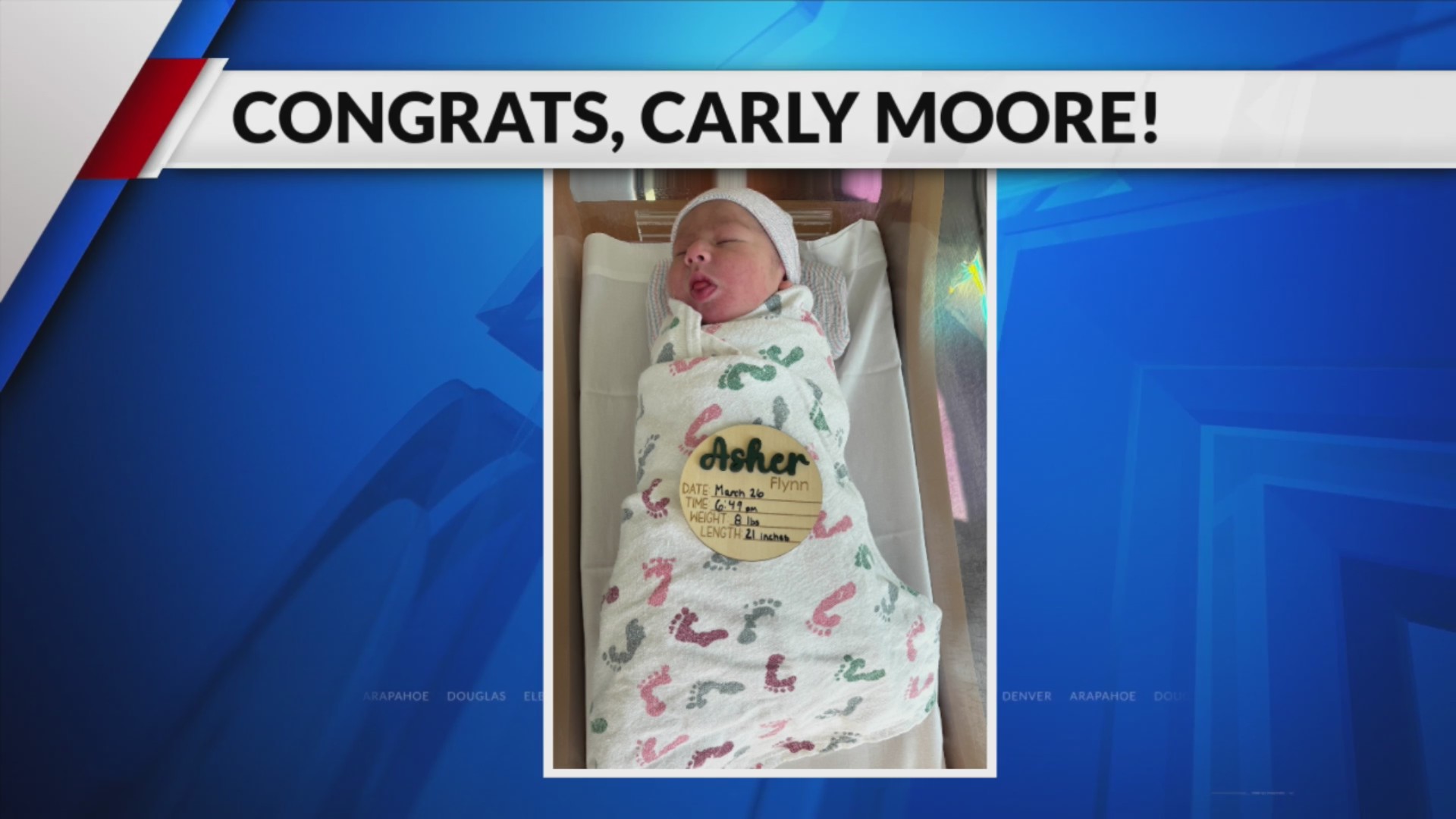 Reporter Carly Moore and husband welcome baby boy – FOX31 Denver