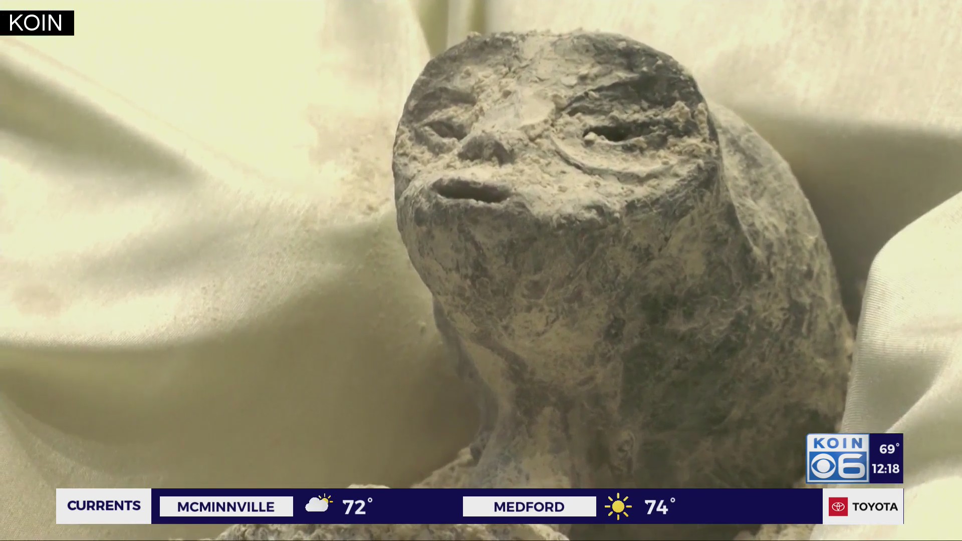 ‘Mummified aliens’ unveiled to Mexican Congress – KOIN.com