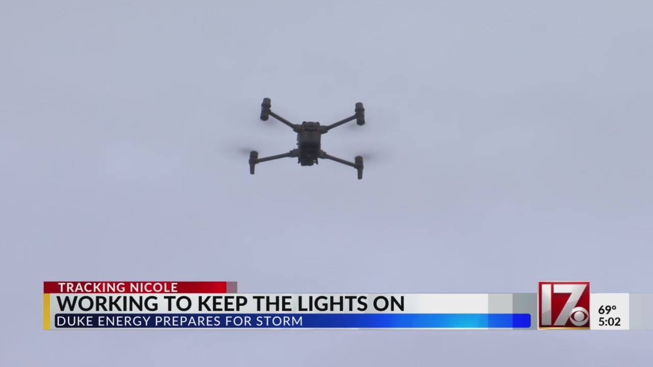 Duke Energy using drones for Nicole outages – CBS17.com