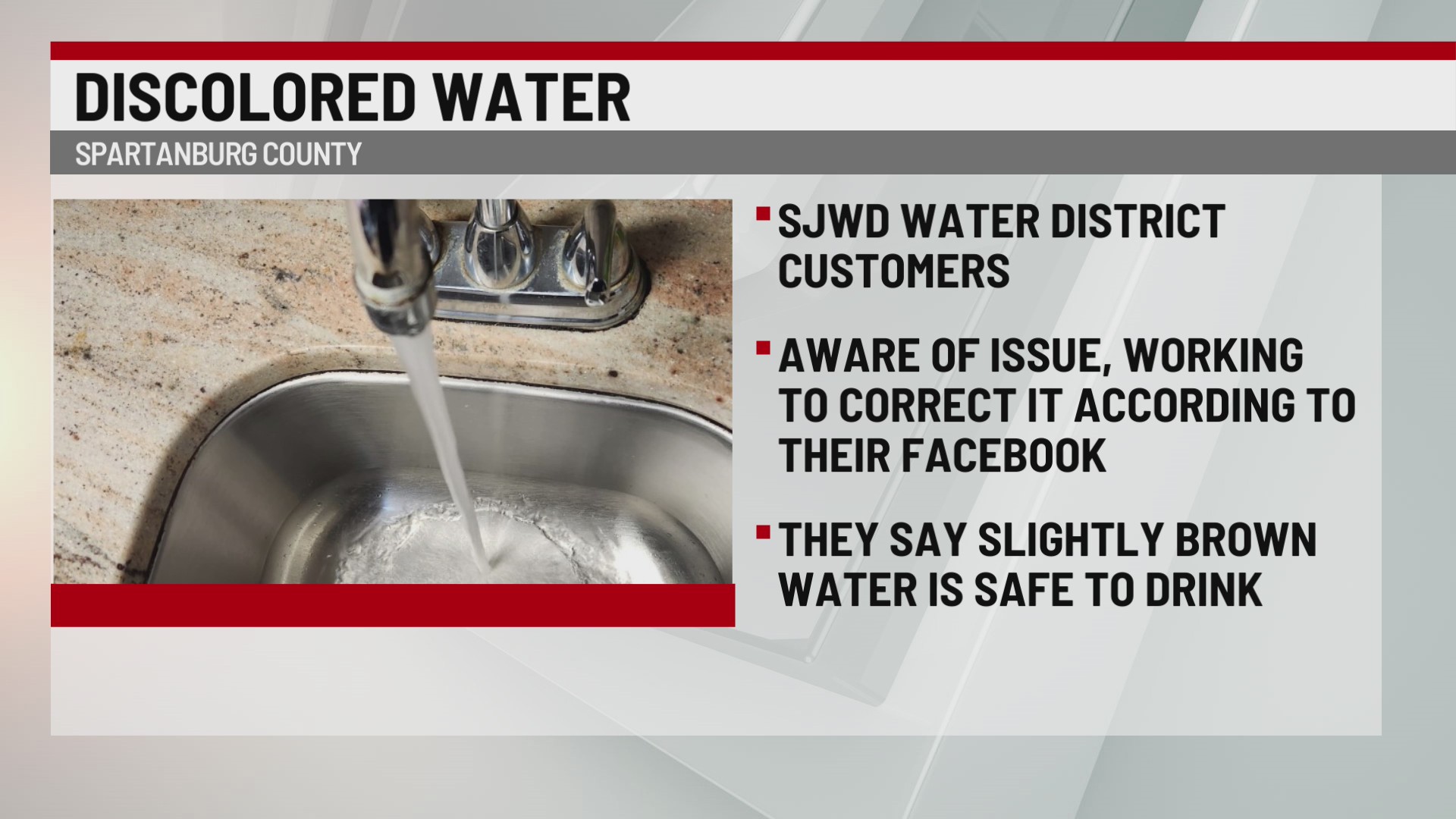 Spartanburg Water District works to resolve water discoloration in the ...