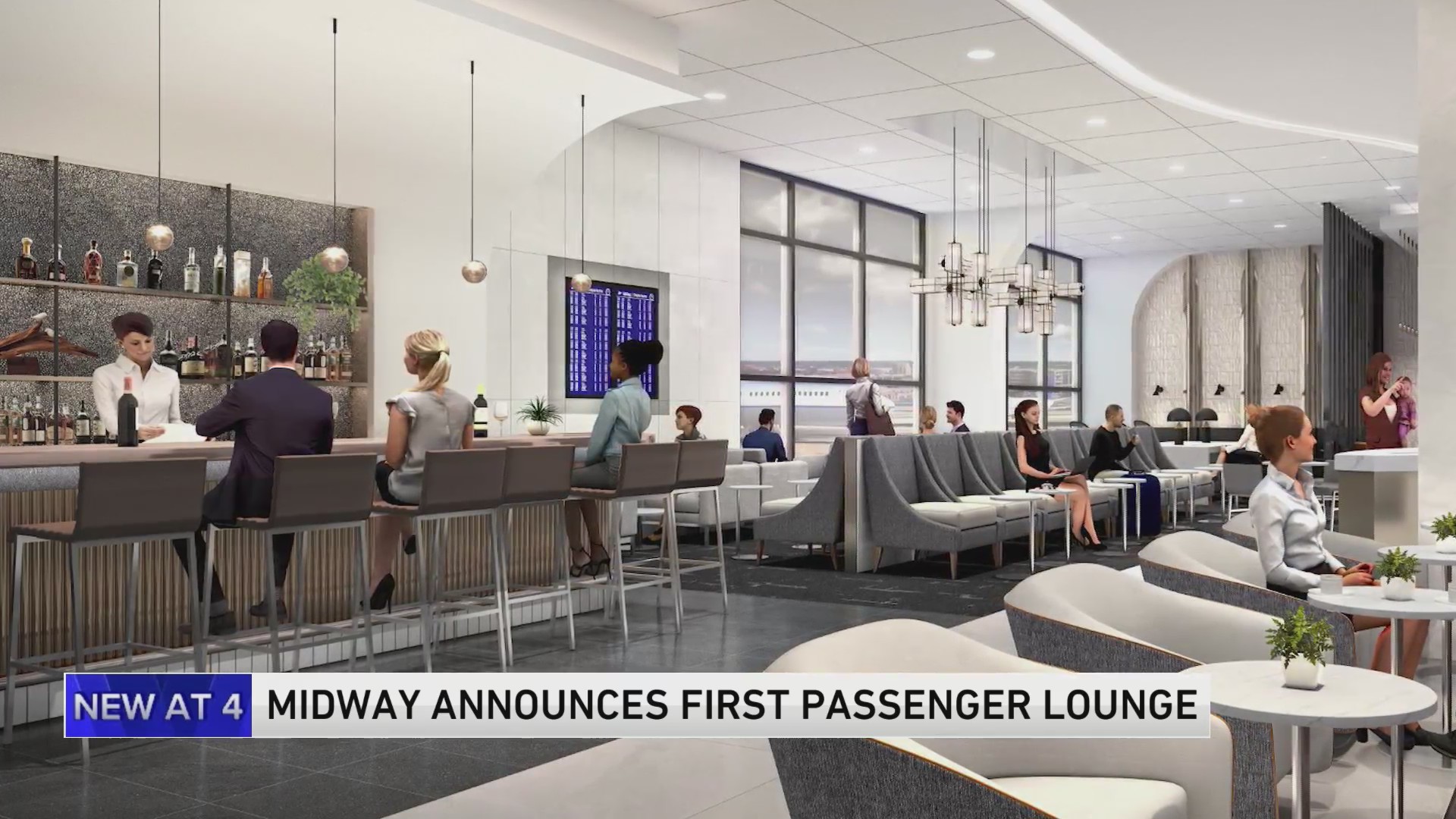 A first from Midway: Airport lounge arriving in 2024 – WGN-TV