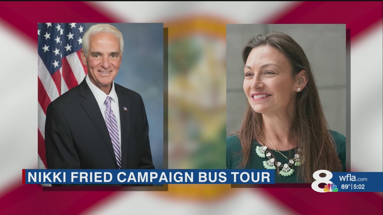 Nikki Fried brings bus tour to Tampa Bay in final days of race against ...