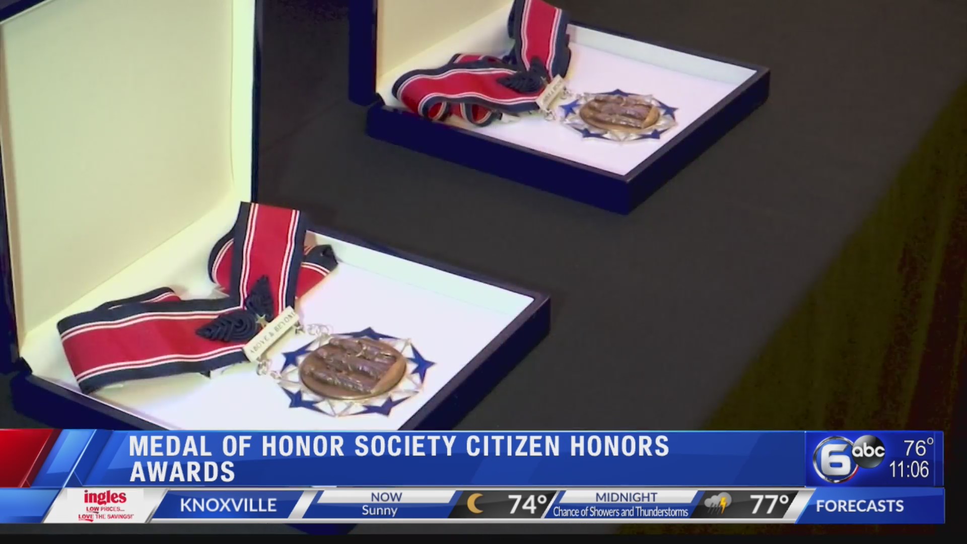 Citizens recognized by Medal of Honor Society after ‘selfless service ...
