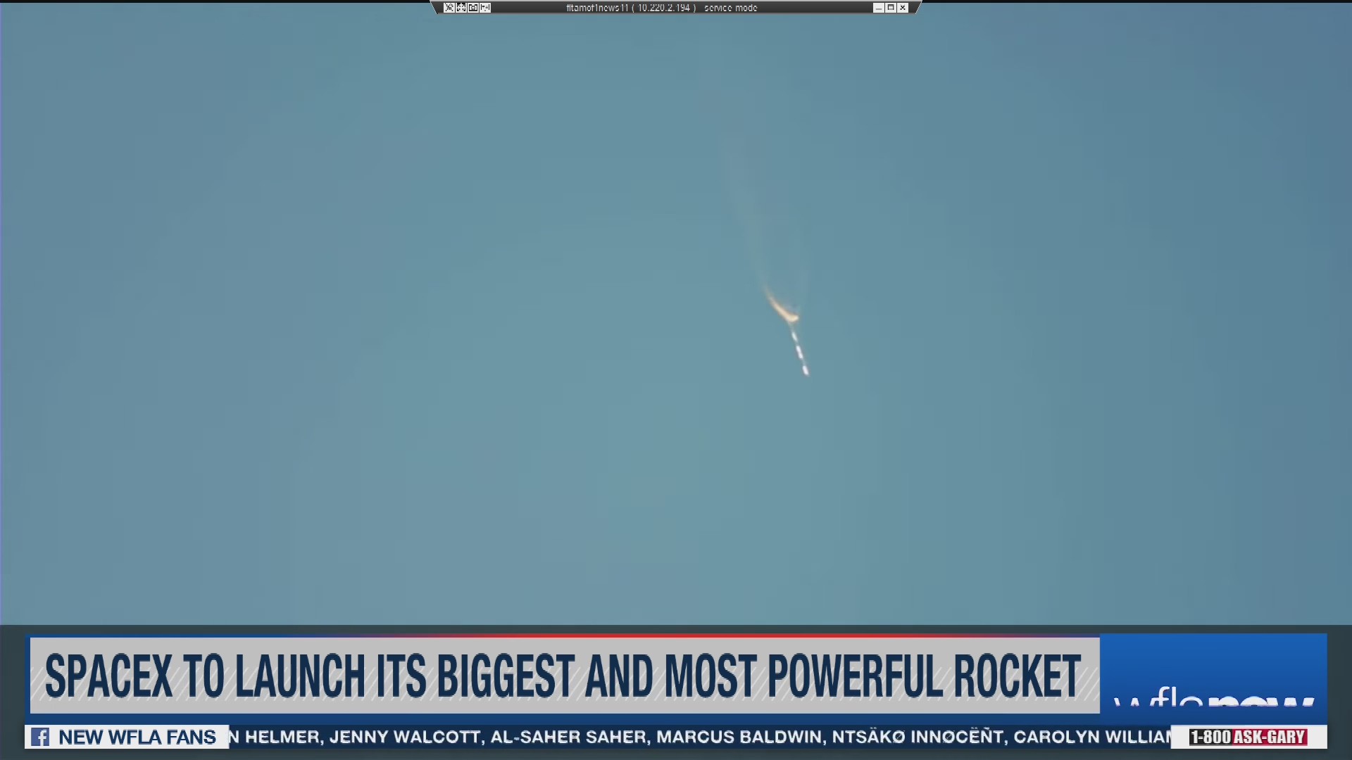 SpaceX giant rocket fails minutes after launching from Texas – WFLA
