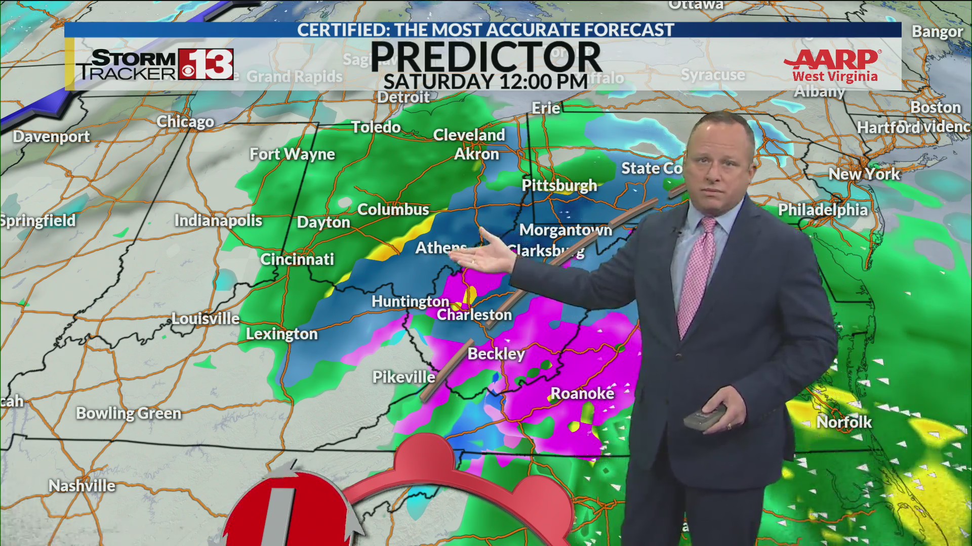 Weekend storm looks extra wet – WOWK 13 News