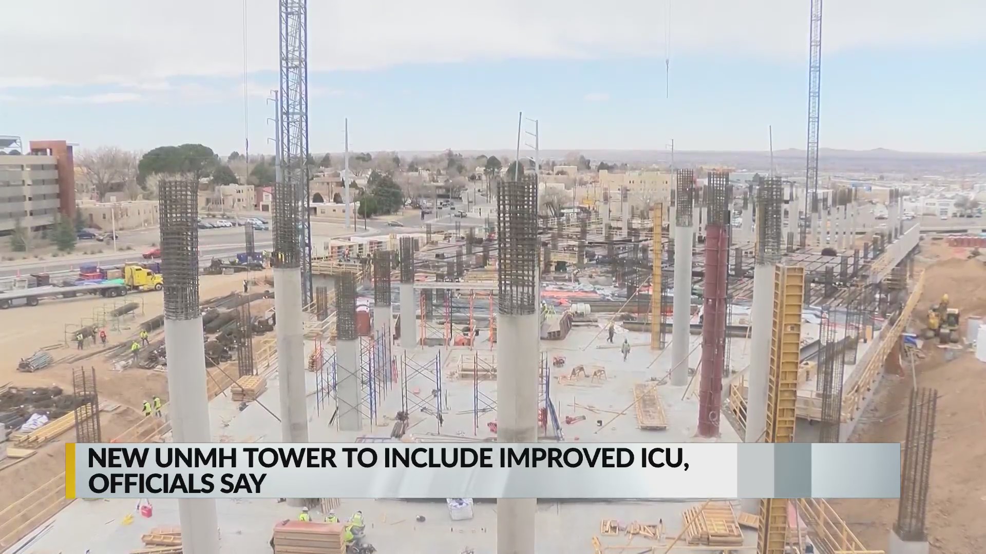 New UNMH tower to include improved ICU – KRQE NEWS 13 – Breaking News ...