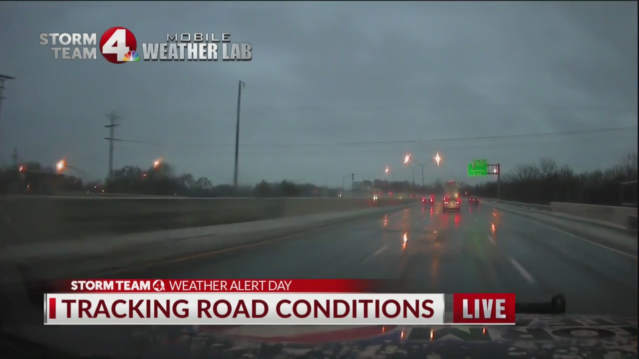 Rain, snow, and freezing rain across central Ohio Wednesday morning ...