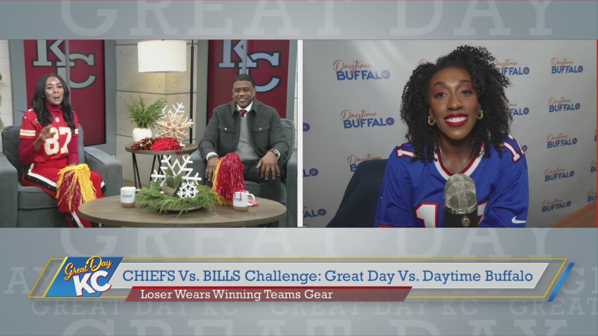 Great Day KC Takes On Football Challenge With Daytime Buffalo – FOX 4 ...
