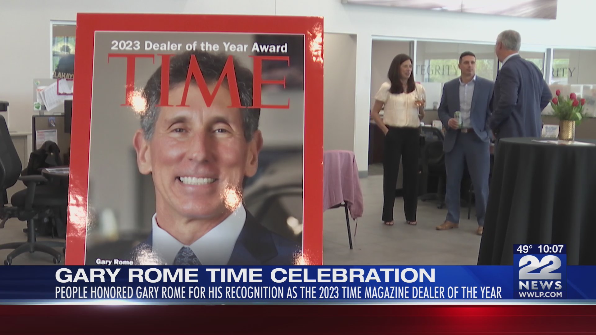 Celebrating Gary Rome as the 2023 TIME Magazine Dealer of the year – WWLP