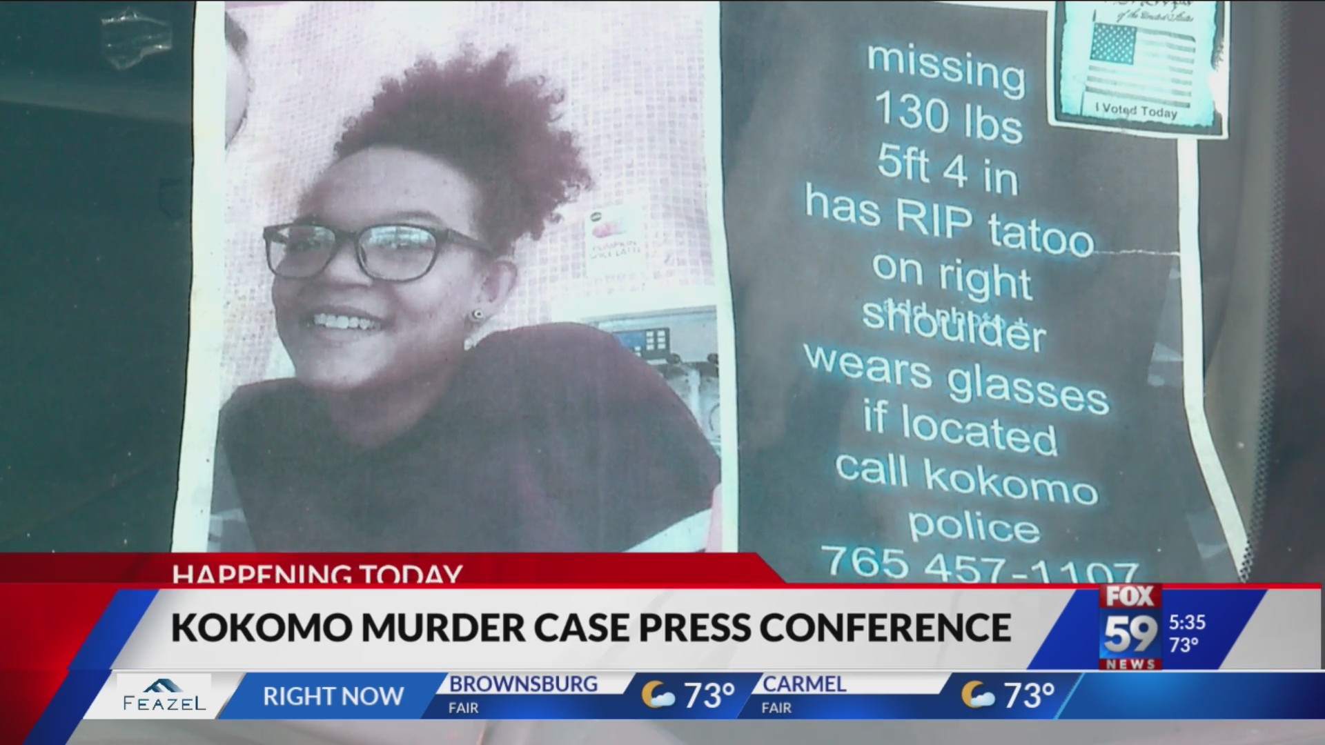 News conference to be held in Kokomo murder case – Fox 59