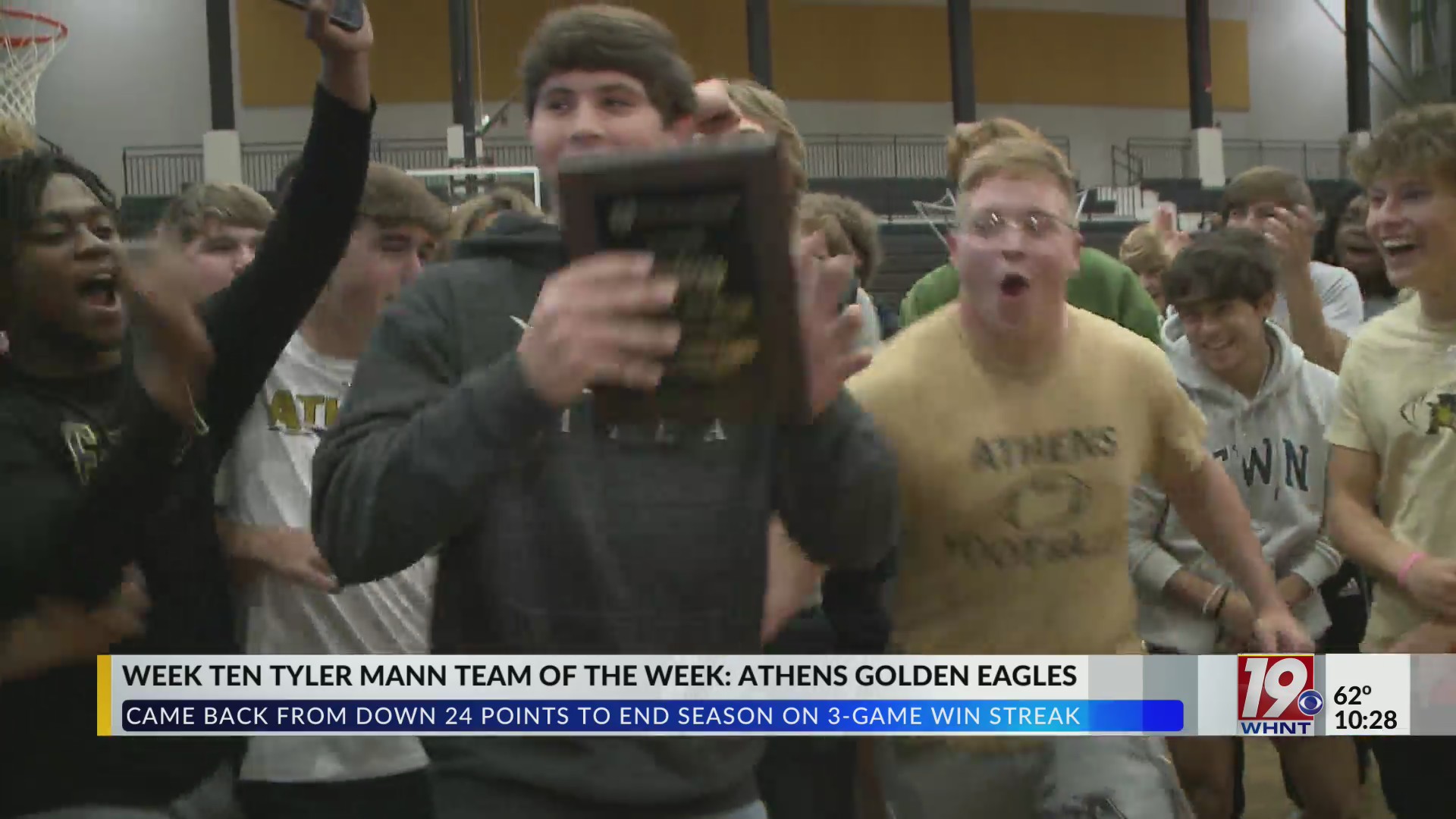 Week Ten Tyler Mann Team of the Week: Athens Golden Eagles – WHNT.com