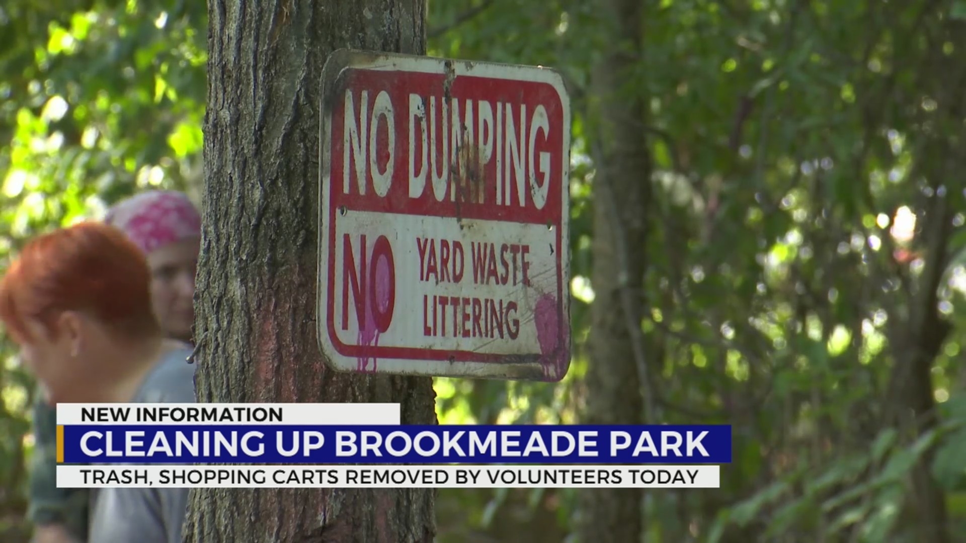 Cleaning up Brookmeade Park – WKRN News 2