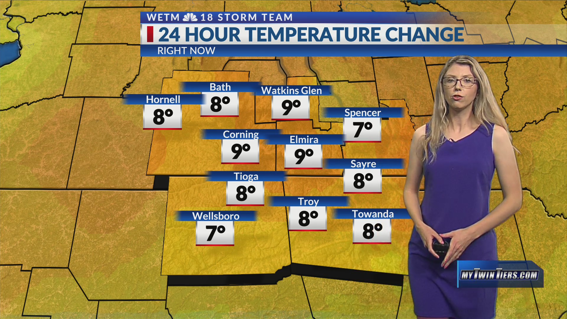 6:00 PM Forecast (10/22/22) – WETM – MyTwinTiers.com