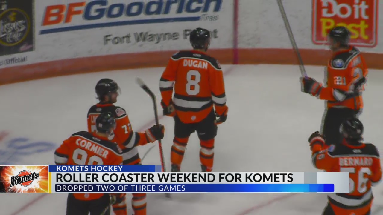 Komets coming off roller coaster weekend as they travel to Kansas City ...