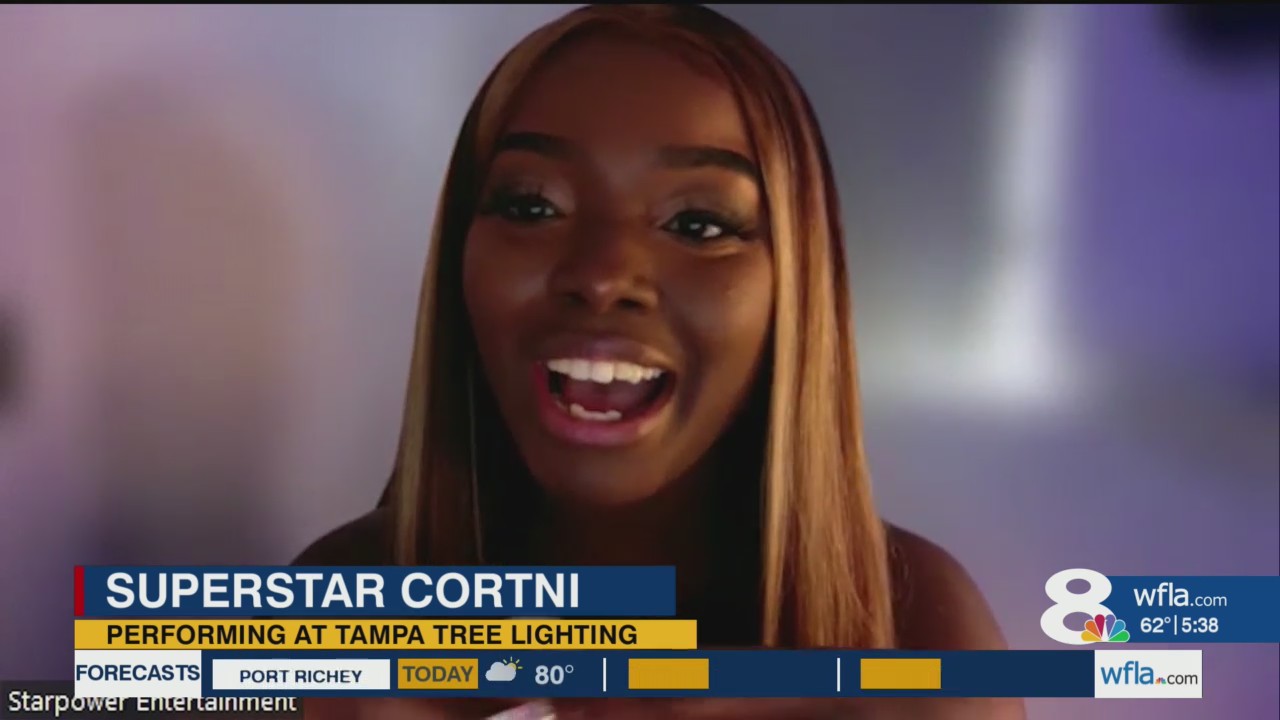 Local singer and performer headlines Tampa Tree Lighting Ceremony – WFLA