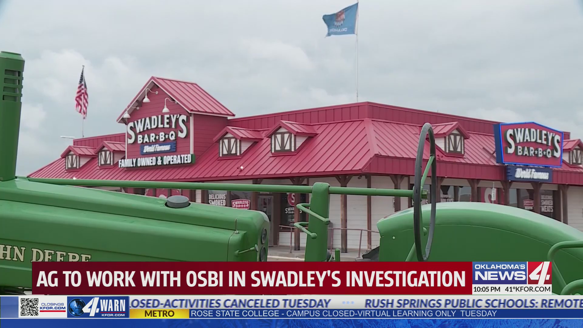 AG to work with OSBI in Swadley’s investigation – KFOR.com Oklahoma City