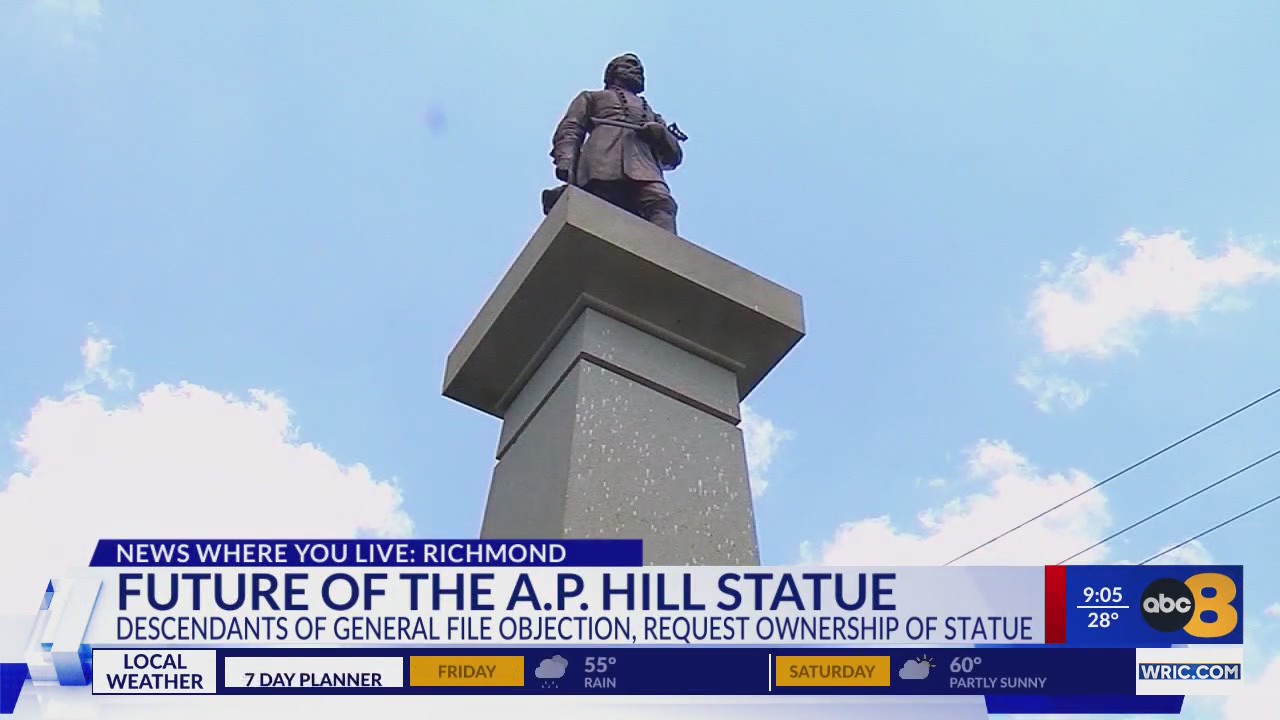 A.P. Hill descendants object decision to move statue to Black History ...